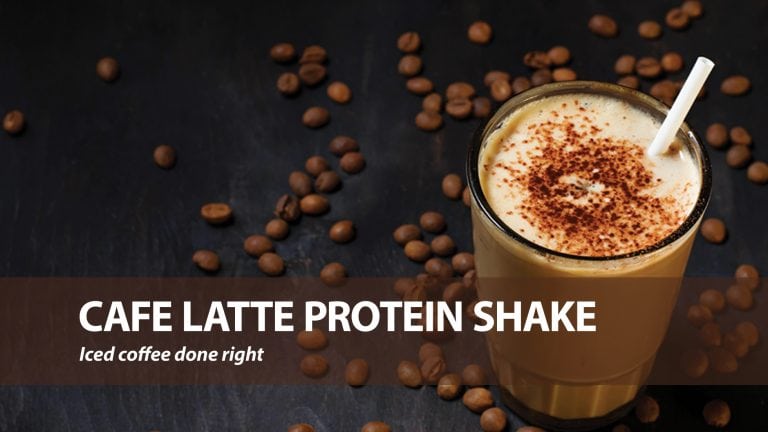 THE CAFFE LATTE PROTEIN SHAKE — JohnsKillerProtein.com