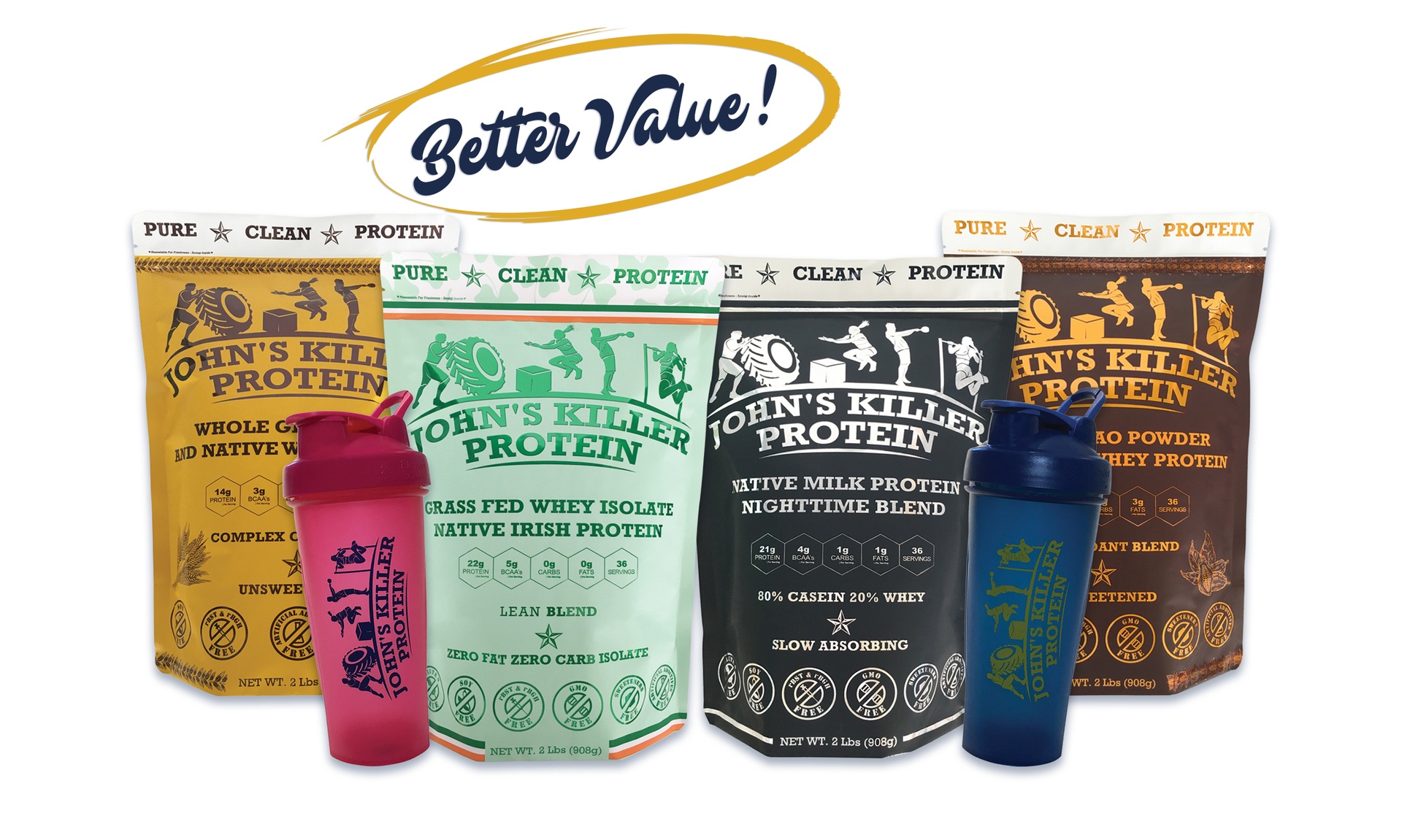 John's Killer Protein - Pure. Clean. Protein — JohnsKillerProtein.com