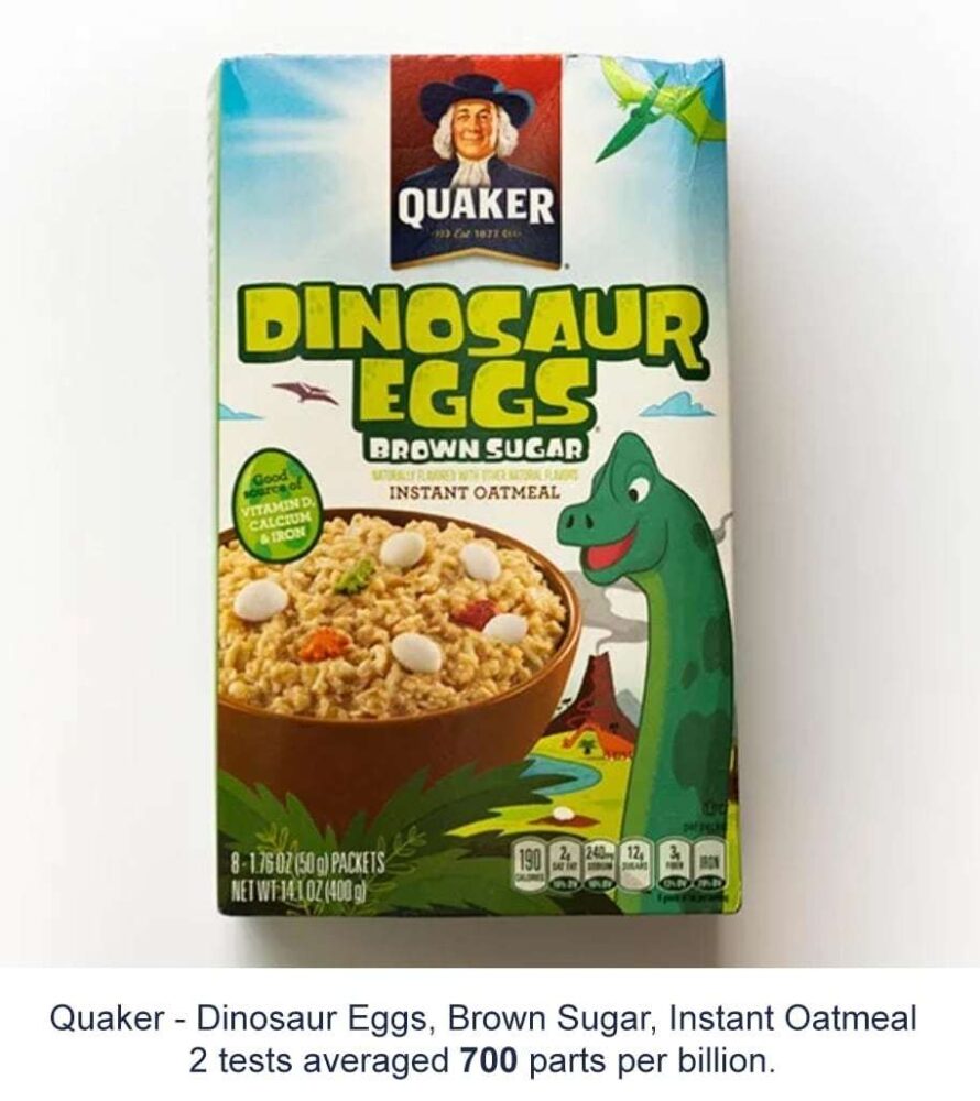 DOES YOUR OATMEAL HAVE GLYPHOSATE — JohnsKillerProtein.com